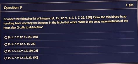 Solved Question Pts If The Numbers And Are Chegg Com