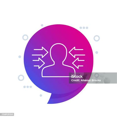 사회적 압력 아이콘 선형 벡터 디자인 물리적 압력에 대한 스톡 벡터 아트 및 기타 이미지 물리적 압력 개념 건강관리와 의술 Istock