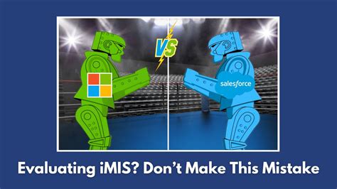 Evaluating Imis Dont Make This Mistake Isg Solutions