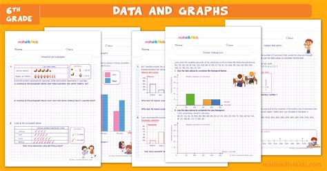 Grade Data And Graphing Worksheets Creating And Interpreting Graphs