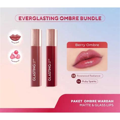 Jual Wardah Glasting Liquid Lip 3 5gr Shopee Indonesia