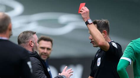 Wayne Rooney Sent Off As Plymouth Score 97th Minute Winner Espn