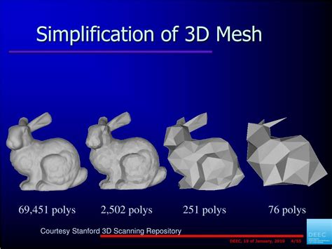 ppt 3d mesh simplification powerpoint presentation free download