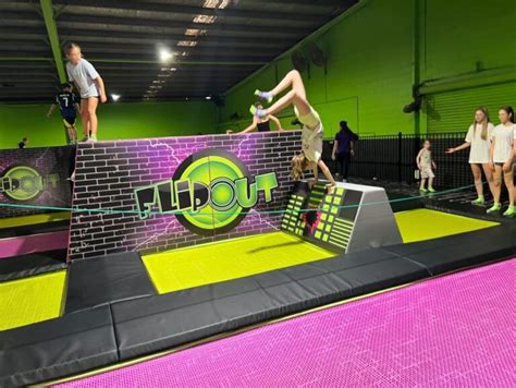 Flip Out Gosford Trampolines Parkour Obstacles And Play Centre
