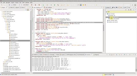 Dvt Eclipse Ide Outline View Youtube