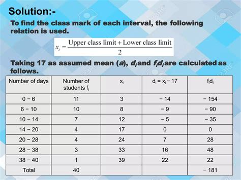 Maths Statistcs Class 10 Pptx
