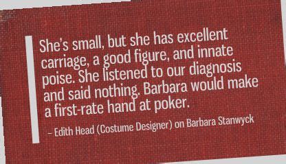 Quotes About Barbara Stanwyck