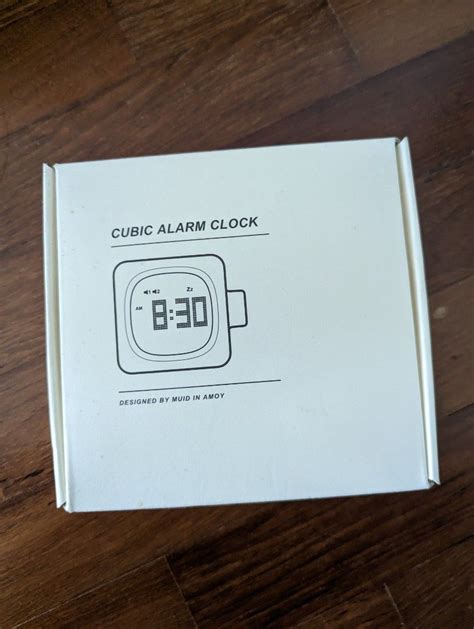 Cubic Alarm Clock Furniture And Home Living Home Decor Clocks On Carousell