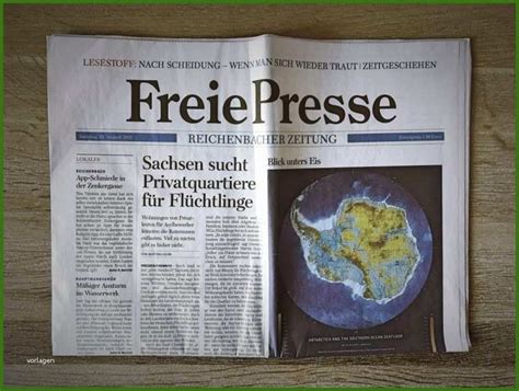 004 Kündigung Abonnement Zeitschrift Vorlage Freie Presse Kündigen