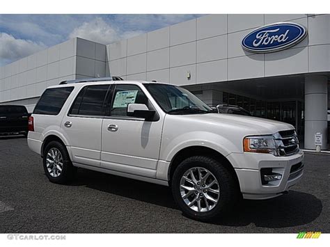 2017 White Platinum Ford Expedition Limited 4x4 115164514 Gtcarlot