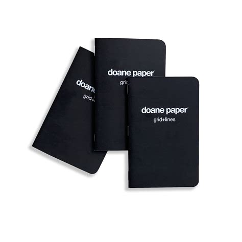 Doane Paper Small Utility Notebook Pocket Notebook Pack Of 3 55 X 3