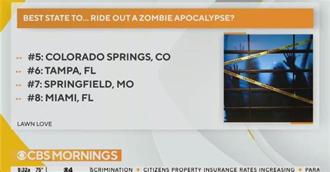 Florida Is The Place To Be To Survive A Zombie Apocalypse Cbs Miami