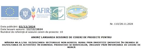 Gal Codrii De Aramă Anunță Lansarea Sesiunii De Cereri De Proiecte
