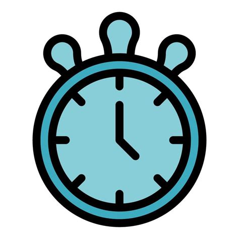 Round Alarm Clock Is Showing Time Management Concept 50488023 Vector Art At Vecteezy