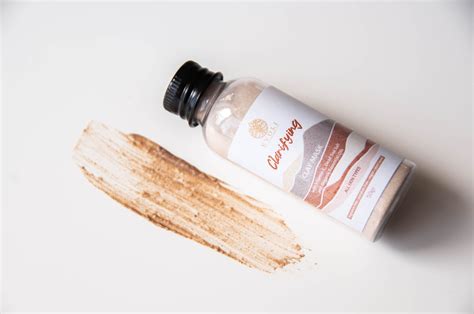 Clarifying Clay Mask With Vitamin C Evoli Skincare