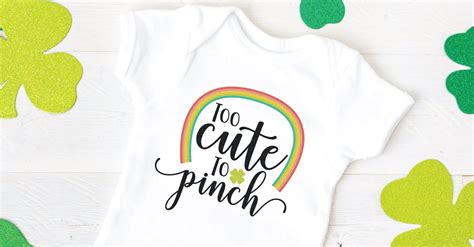 Free Too Cute To Pinch Svg 15 Free St Patricks Day Svgs