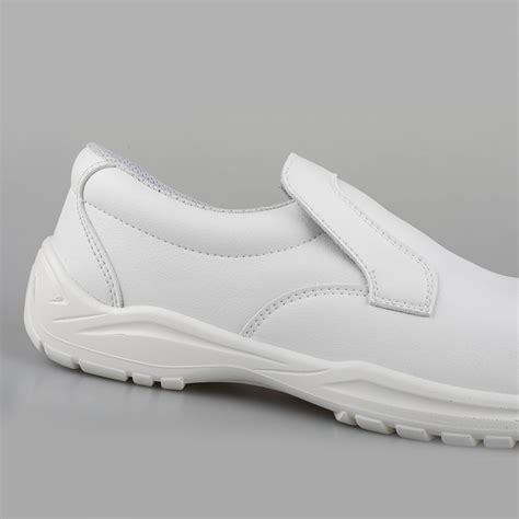Cleab® Sm 940 1 S2 Src Slip On Work Shoes White Food Shoes Nurse Shoes