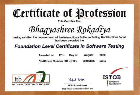 Istqbcertified Istqb Qaengineer Qatester Softwarequalityassurance