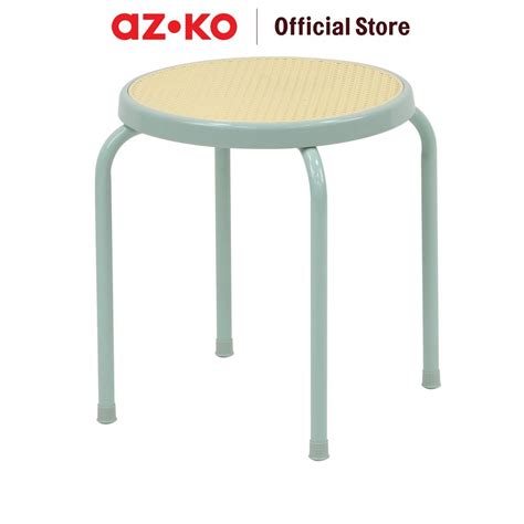Jual Azko Soleil Hinata Bangku Metal Stool Tempat Duduk Serbaguna