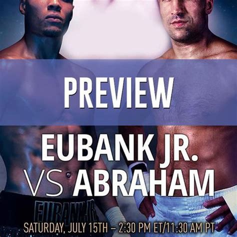 Chris Eubank Jr Vs King Arthur Abraham Preview Official Free