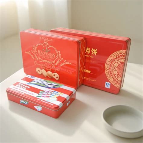 Custom Rectangular Cookie Tin Box Manufacturerchina Rectangular Cookie