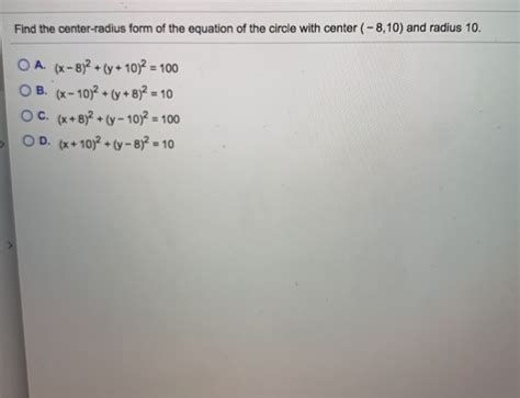 Solved Find The Coordinates Of The Other Endpoint Of The
