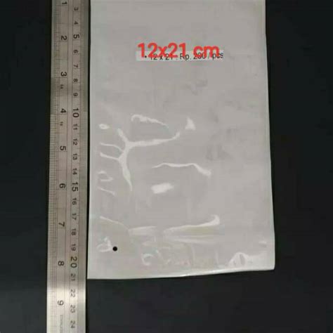 Harga Per 100pcs Plastik Zip Plastik Klip Plastik Ziplock Ukuran 12 X