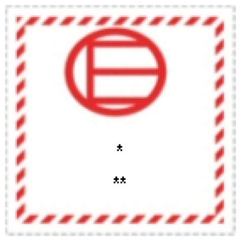 Transport Sign Adr Qe Quantity Excepted