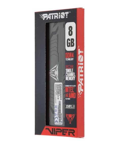 Модуль оперативной памяти Patriot Memory Patriot Viper Steel 8gb 36008 ГБ Pvs48g360c8 купить