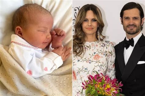 Princesa Sofia e Príncipe Carl Philip da Suécia revelam o nome da