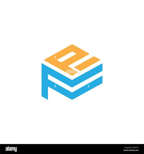 Initial Pf Letter Logo Initial Fp Letter Logo Pf Logo Pf Icon Pf