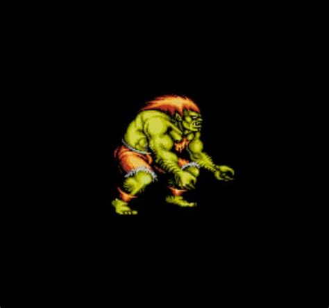 Macbee Blanka Arcade Sprite 7 Color Demake Nes