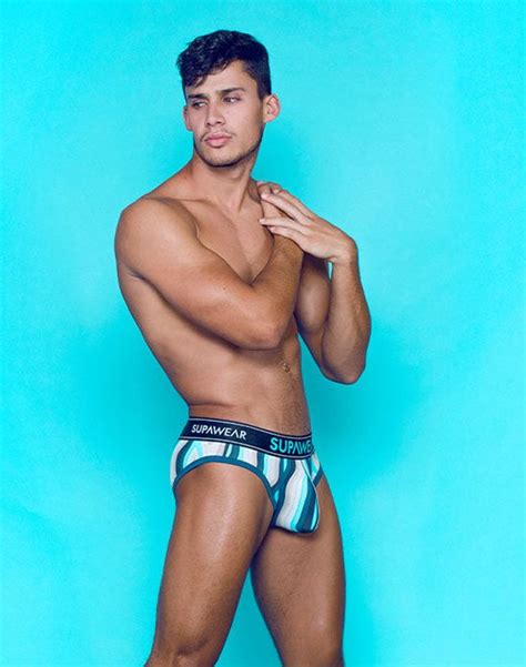 Supawear Sprint Brief Woody Blue MAAT XS Heren Ondergoed Slip