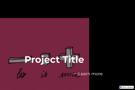 start page scroll basic webflow