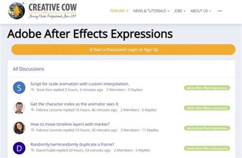Best Websites Resources To Learn After Effects Expressions
