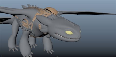 Toothless Only Model 3d Model Cgtrader