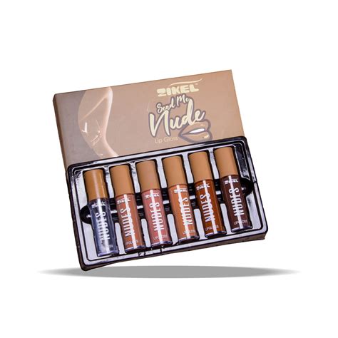 Zikel Send Me Nude Lipgloss Pack Dhoopy Dhoopy