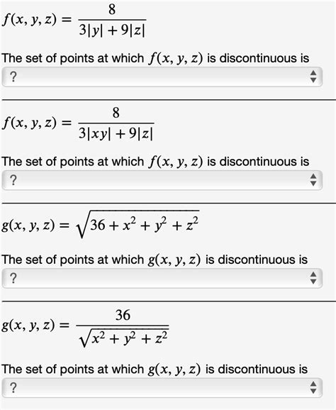Solved Determine The Set Of Points In The Plane Where Each Chegg