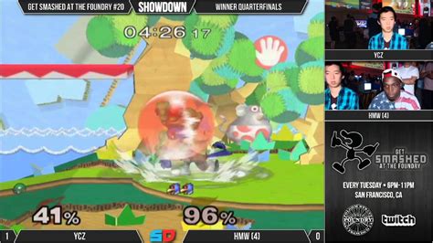 Get Smashed At The Foundry 20 Winner Quarters Ycz Samus V HMW C