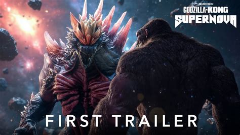 Godzilla X Kong Supernova First Trailer 2027 Warner Bros Pictures