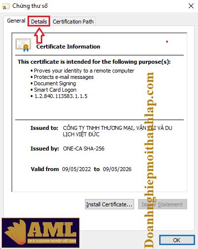cách kiểm tra số seri token oneca chứng thư số chính xác