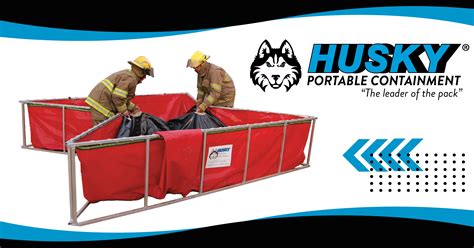Husky Folding Frame Tanks Easy Setup Portable Water Storage Husky