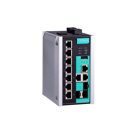 EDS 510E 系列 二层网管型交换机 MOXA