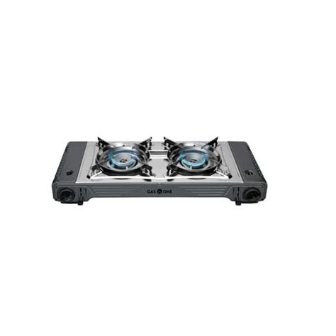 Gasone Portable 2 Burner Butane Camp Stove Gs 2000pb The Home Depot