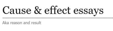 Cause And Effect Transition Signals Quiz Eap Fundation University Quiz