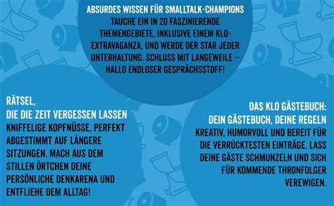 Klo Fibel Unnützes Wissen Fürs Päuschen Am Häuschen mit kniffligen