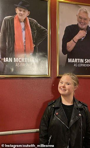 Downs Syndrome Activist 17 Gives Sir Ian Mckellen Tour Of Windsor