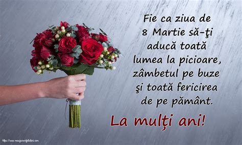 Mesaje De 8 Martie La Multi Ani De 8 Martie Mesajeurarifelicitari Hot