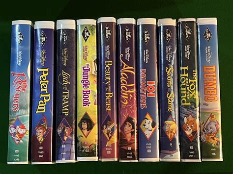 Disney Vhs Tape History Best Disney Vhs Tapes Wtqm