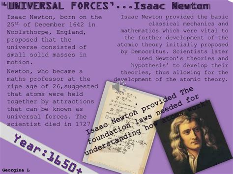 Ppt Theory Atomic Democritus Rutherford Bohr E Instein Newton Law Theory Atomic Atom